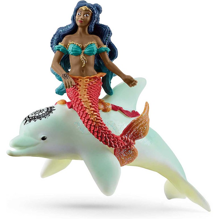 Schleich® BAYALA® Figure Sirena Isabelle i delfin 70719