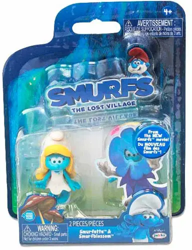 Štrumpfovi set dve figure Štrumpfeta i Smurfblossom JP96562