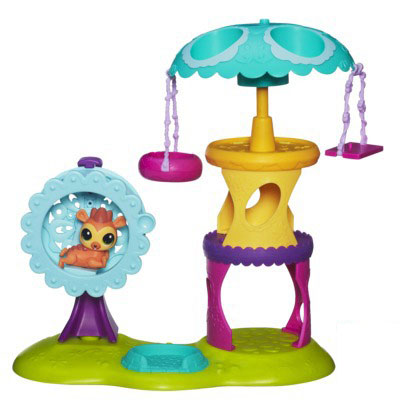 Hasbro Littlest Pet Shop - Prodavnica najmanjih ljubimaca - Zabavno igralište i kuca Russell Ferguson A5122