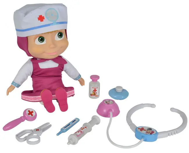 Simba Toys Maša i Medved Maša doktorka SB6542