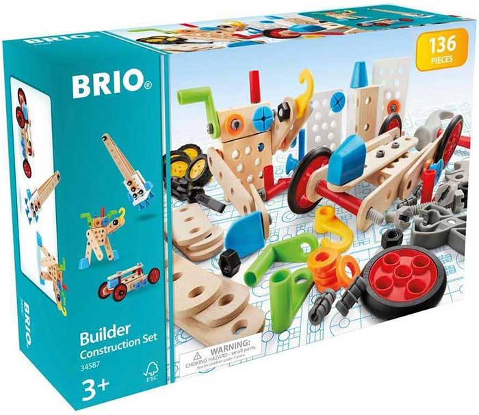 BRIO Igračka Konstruktorski set i alat 136 delova 34587