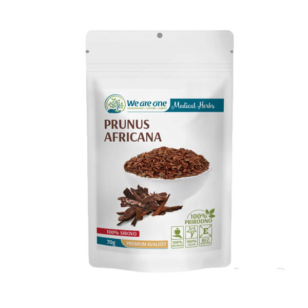 Afrička šljiva (Prunus Africana) 100% komadići 70g We Are One