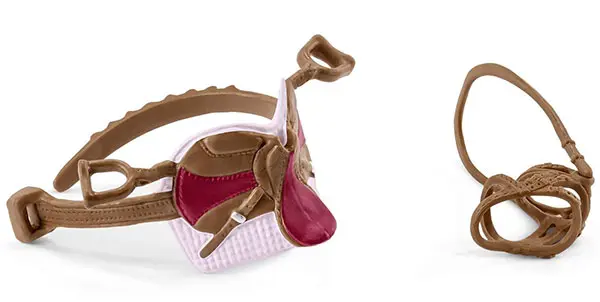 Schleich Figure Konji - Oprema - Sedlo i uzde Sofia And Blossom 42490