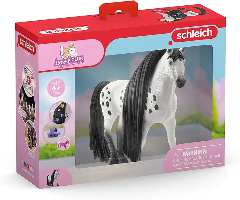 Schleich® Horse Club figura - Konji za ulepšavanje - Knabštruper pastuv 42622