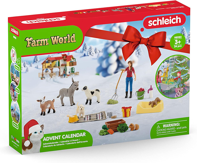 Schleich® figure Domaće životinje - Farma Božićni kalendar 98983