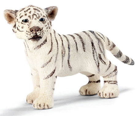 Schleich Divlje Životinje - Mladunče belog tigra 14384