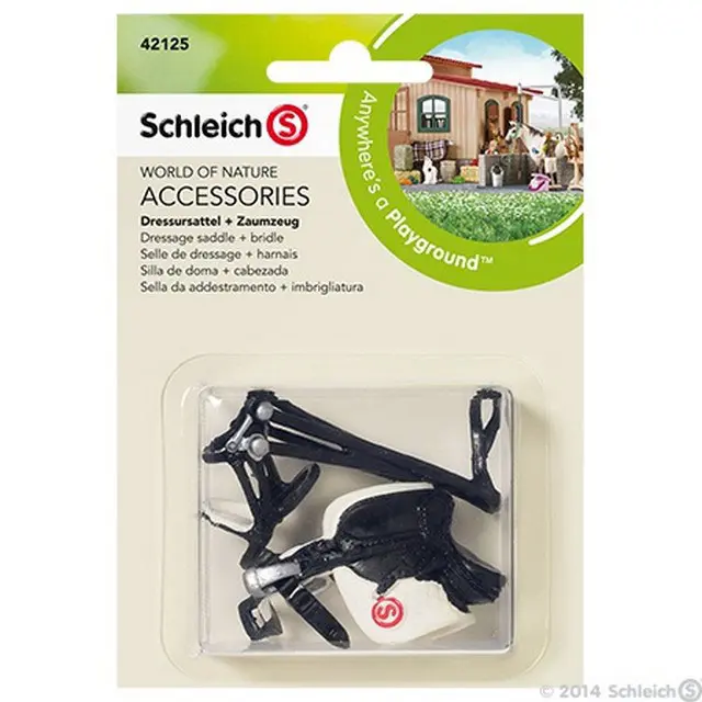 Schleich Figure Domaće životinje - Konji - Sedlo i uzde 42125