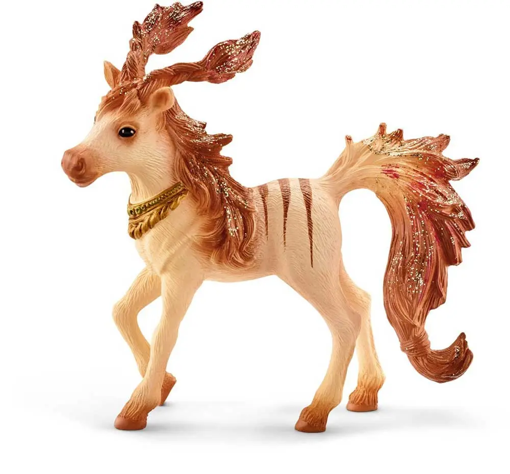 Schleich Figure Bayala - Prugasto ždrebe - ljubimac vile Marvin 70530