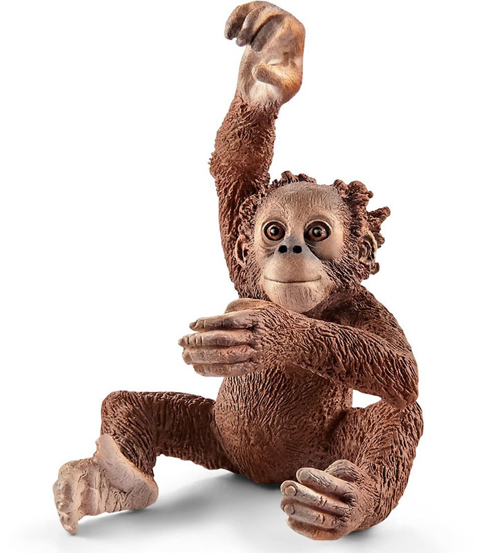 Schleich Figure Divlje životinje - Majmun orangutan - mladunče 14776