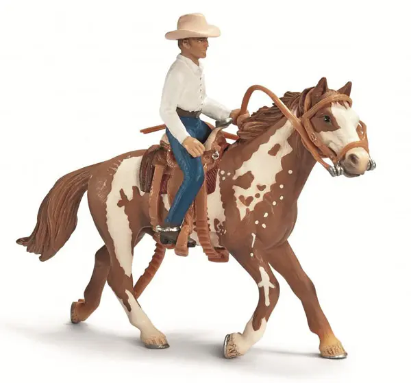 Schleich Domaće životinje - Garnitura za jahanje Western 40188