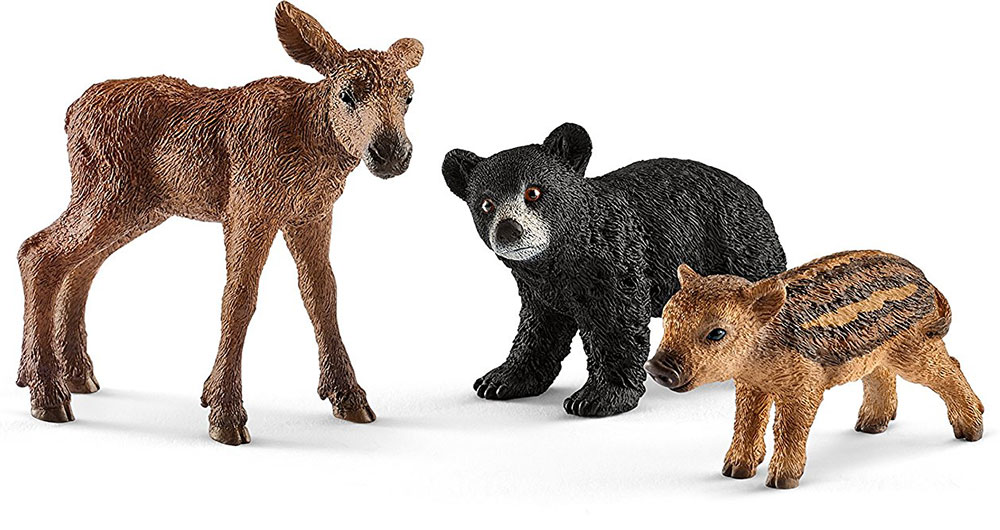 Schleich Figure Divlje životinje - Mladunci šumskih životinja 41457