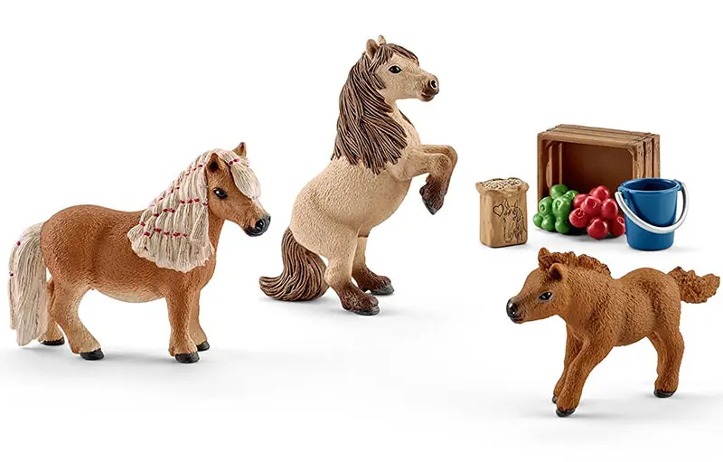 Schleich Figure - Konji - Mini Šeti poni porodica 41432