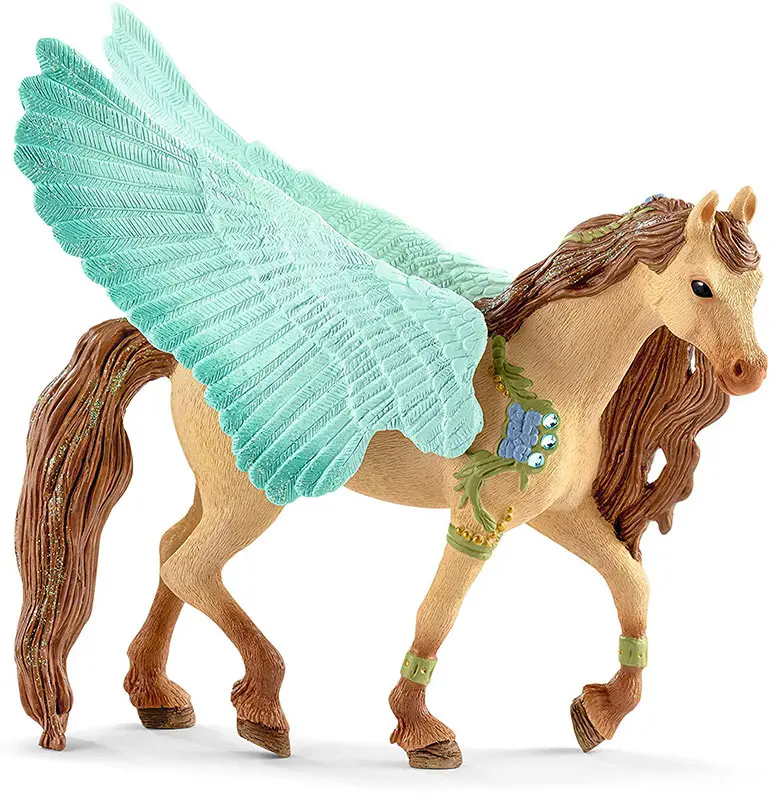 Schleich Figure Bayala - Ukrašeni pegaz 70574