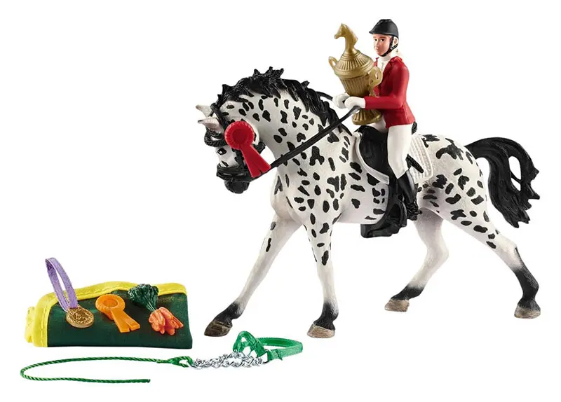 Schleich Figure - Konji - Knabštruper kobila pobednik takmičenja 41434