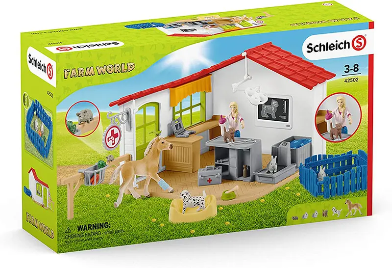 Schleich figurice Domaće životinje - Veterinarska ambulanta 42502