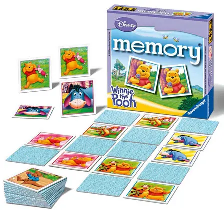 Winnie The Pooh Igra Memorije Mini Ravensburger 01-224012