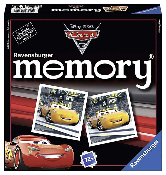 Društvena igra - Memorija - Disney Cars Ravensburger 21291