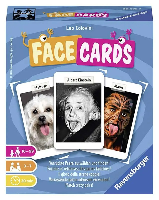 Društvena igra Karte Lica - FaceCards Ravensburger 26675