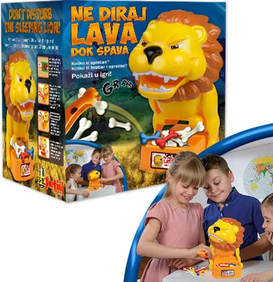 Društvena igra Ne diraj lava dok spava P-0328