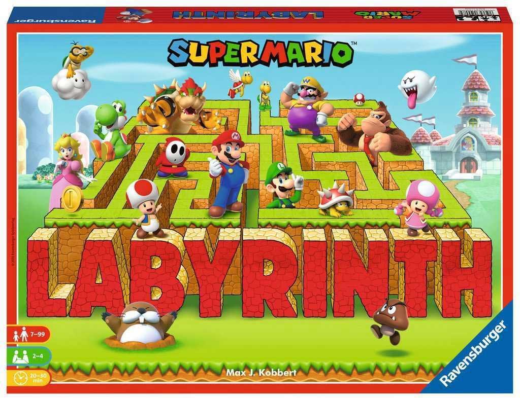Društvena igra Lavirint Super Mario Ravensburger 26063