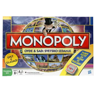 Hasbro Društvena Igra Monopol Here&Now 01611