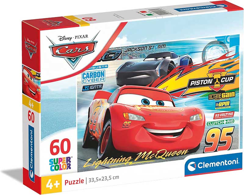 Puzzle slagalica 60 delova Disney Cars 3 Clementoni 26973