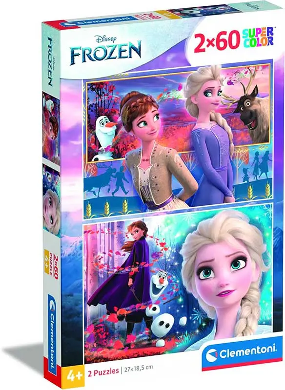 Puzzle slagalice 2x60 delova Frozen 2 Clementoni 21609