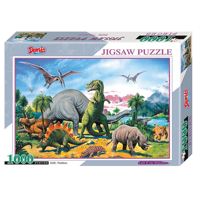 Puzzle slagalica Dinosaurusi 1000 kom