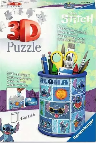 Kutija za olovke Disney Stitch 3D puzzle 54 dela Ravensburger 11642