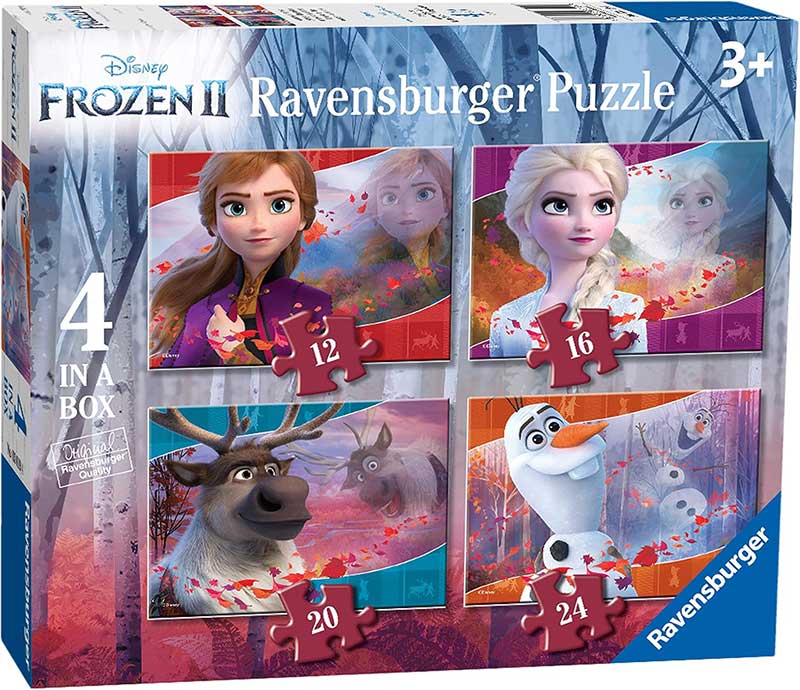 Puzzle slagalica za decu 4u1 Frozen 2 Ravensburger 03019