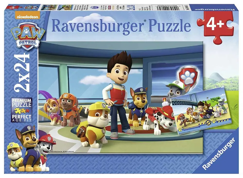 Ravensburger puzzle Dečije puzle - 2x24 - Paw Patrol - Helpful Sleuths 2x24 dela RA09085