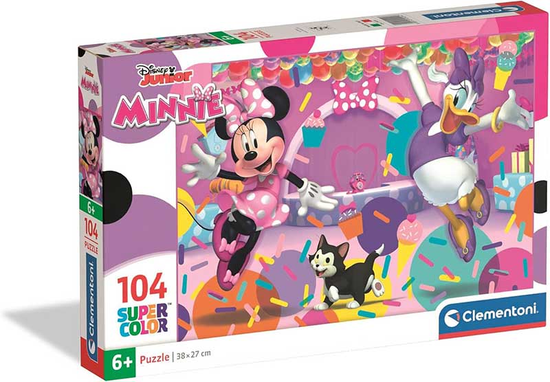 Puzzle slagalice za decu 104 dela Disney Minnie And Friends Clementoni 25054
