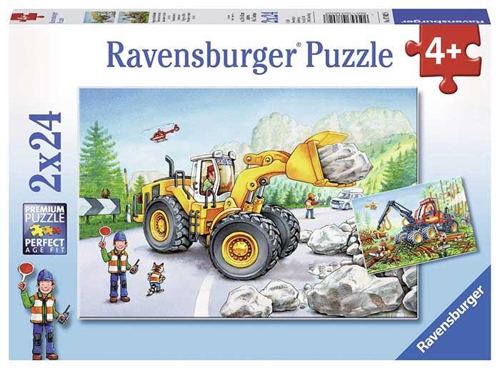 Ravensburger Puzzle 2x24 Bageri u akciji 07802