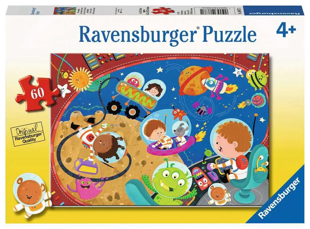 Puzzle 60 delova Svemirske trke Ravensburger 08677
