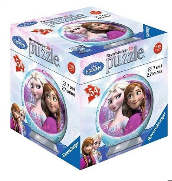 RAVENSBURGER 3D puzzle LOPTA Disney Frozen RA11182