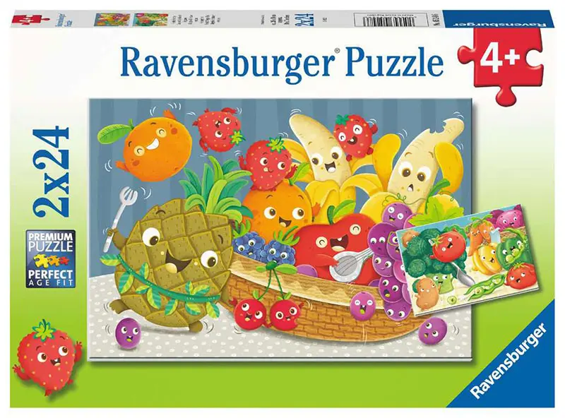 Voće i povrće Puzzle slagalica 2x24 dela Ravensburger 05248
