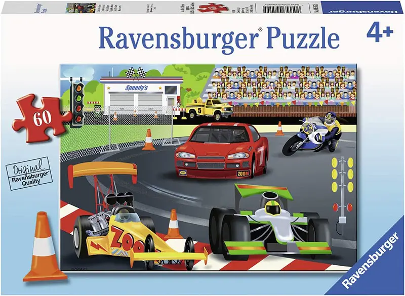 Ravensburger Puzzle 60 delova Automobilska trka 09515