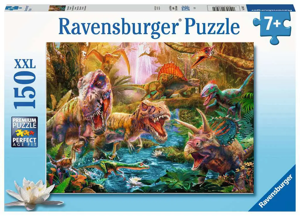 Ravensburger Puzzle slagalica 150 XXL delova Napad T-Reksa 13348
