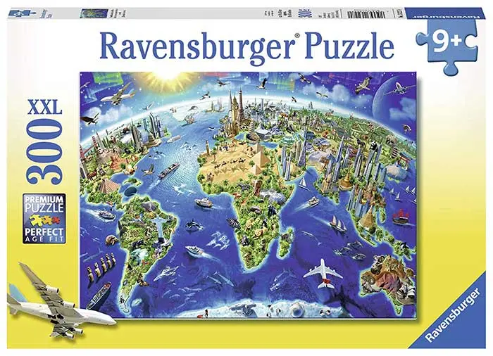 Puzzle 300 delova - Znamenitosti sveta Ravensburger 13227