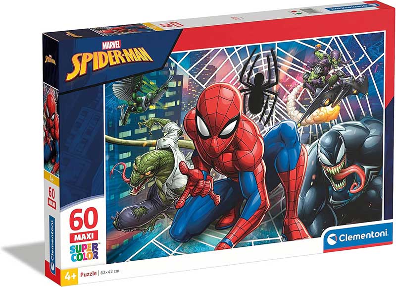 Puzzle slagalice za decu 60 maxi delova Spiderman Clementoni 26444