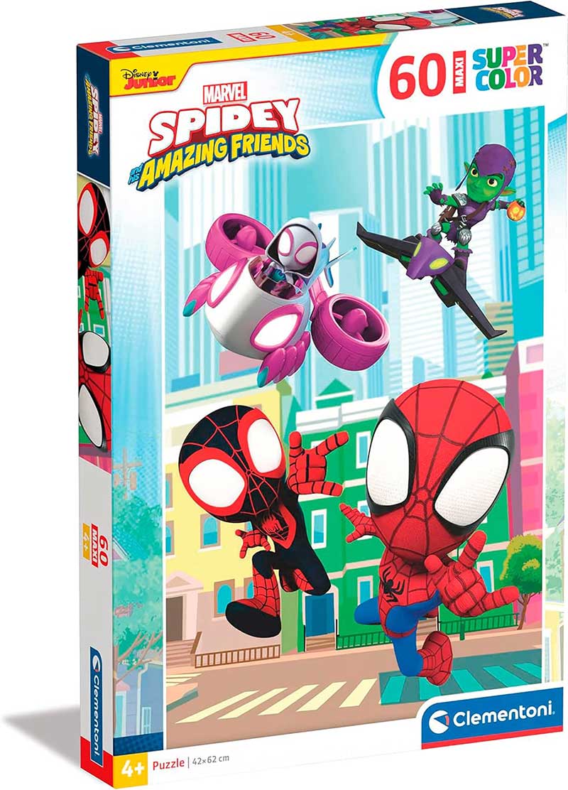 Puzzle slagalice za decu 60 maxi delova Spidey Clementoni 26476