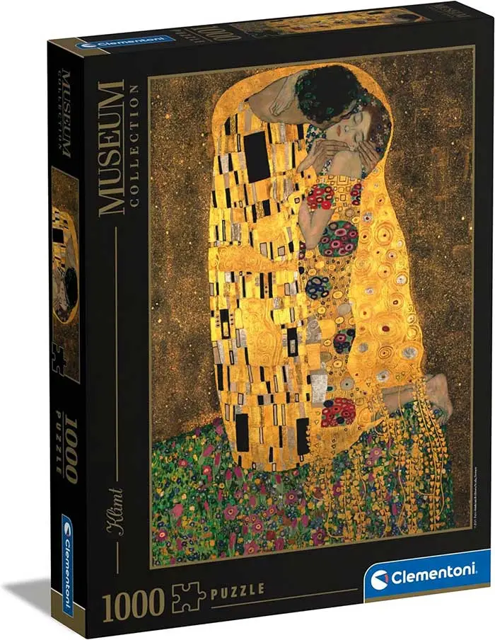 Puzzle 1000 delova Gustav Klimt Poljubac Clementoni 31442