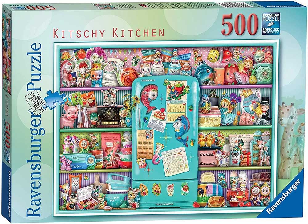 Puzzle slagalica 500 delova Kičasta kuhinja Ravensburger 16575