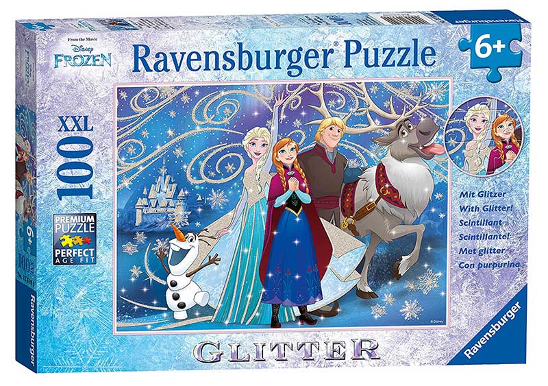Ravensburger puzzle XXL - Glitter puzzle - Disney - Frozen 100 delova RA13610
