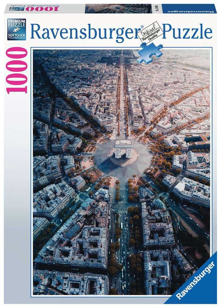 Puzzle Slagalica 1000 Pogled na Pariz Ravensburger 15990
