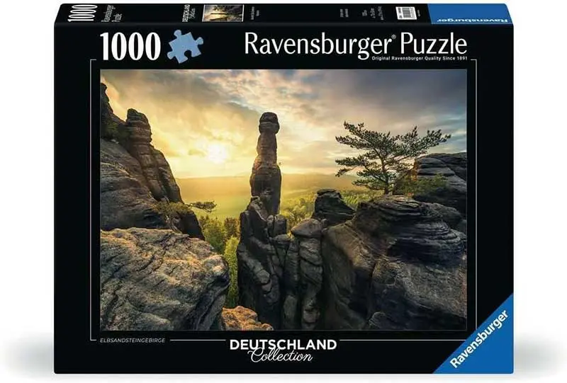 Puzzle slagalica 1000 delova Peščara reke Elbe, Nemačka Ravensburger 12000585
