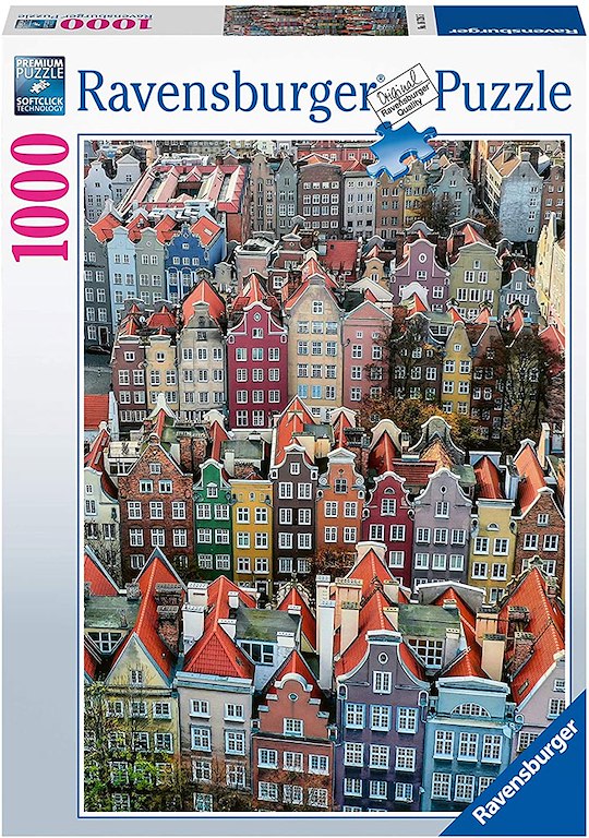 Ravensburger Puzzle Slagalica 1000 delova - Gdanjsk, Poljska 12000520