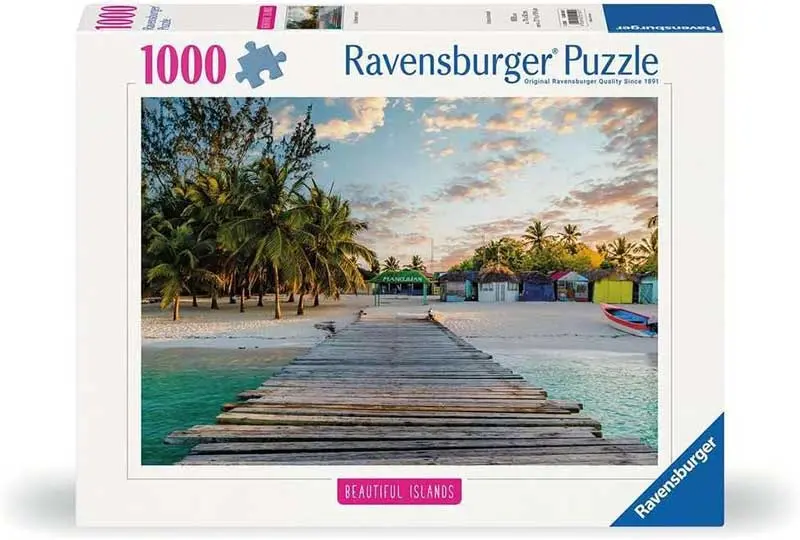 Puzzle slagalica 1000 delova Lepa ostrva Karibi Ravensburger 12000159