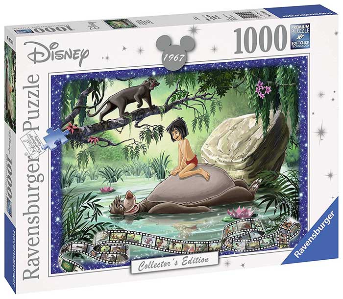 Puzzle 1000 delova - Disney Knjiga o džungli - Ravensburger Collectors Edition