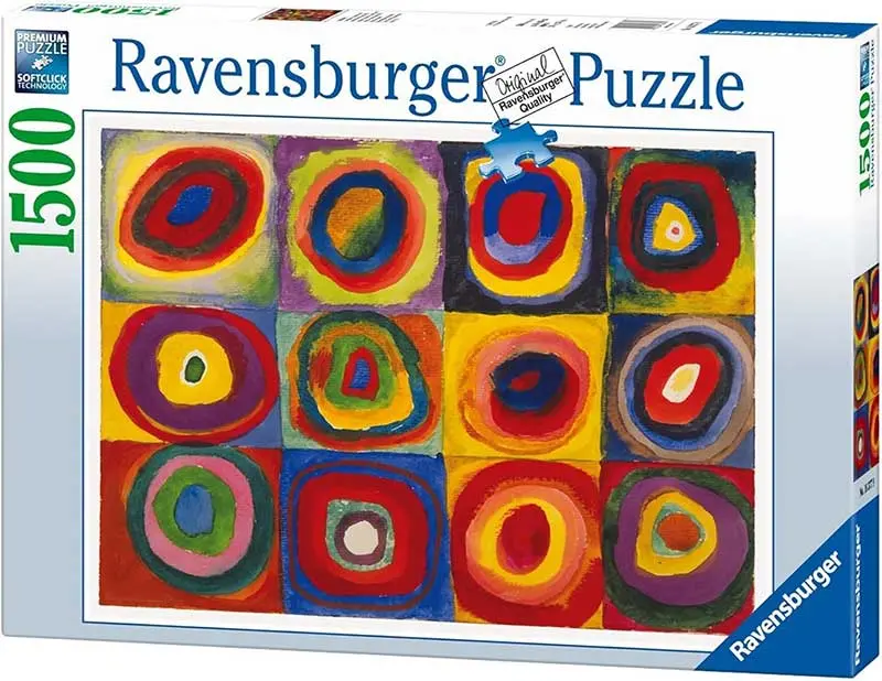 Puzzle slagalica 1500 delova Vasilij Kandinski Studija boja 1 Ravensburger ART 12000081